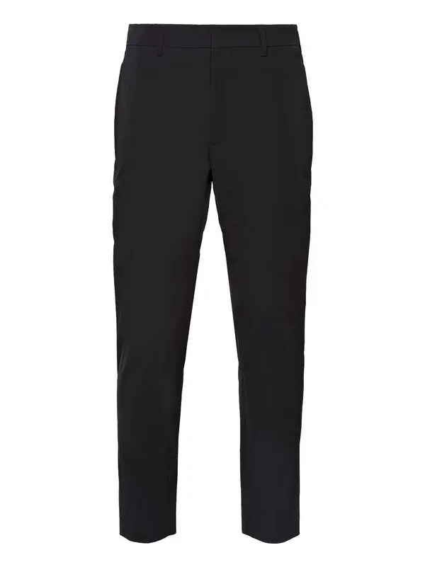 Prada Light Stretch Trousers - Black