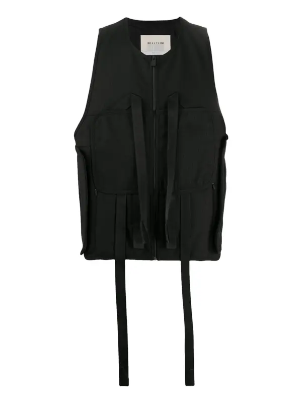 1017 Alyx 9sm Strap-detail Bullet Vest - Black