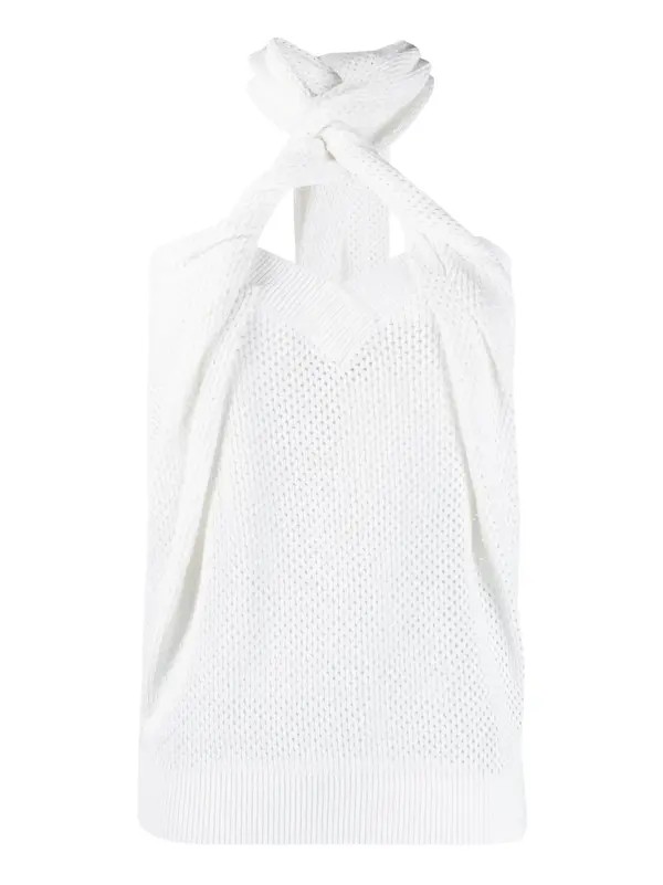 Givenchy Knitted Top - White
