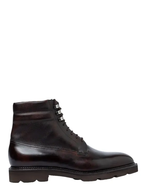 John Lobb Alder Leather Boots - Brown
