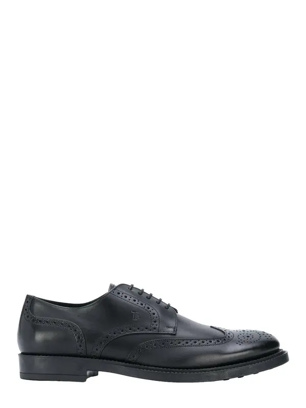 TOD'S Wingtips Brogues - Black