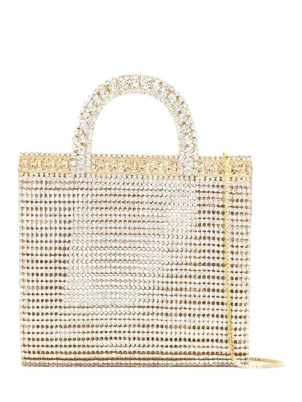 Rosantica Gem-embellished Mini Bag - Metallic