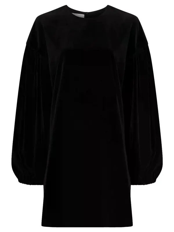 Valentino Garavani Velvet Mini Dress - Black