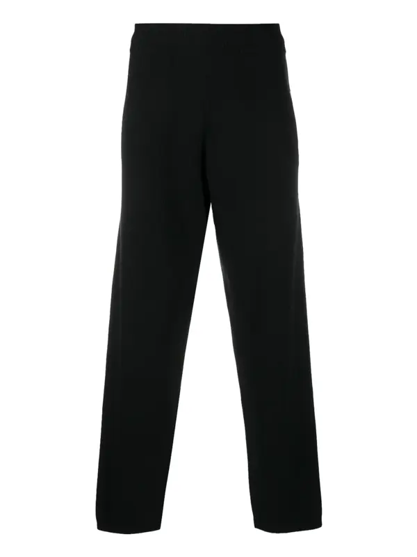BARRIE Wide-leg Trousers - Black
