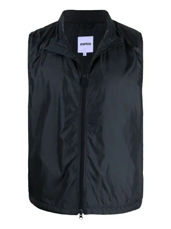 Aspesi Lightweight Gilet Jacket - Blue