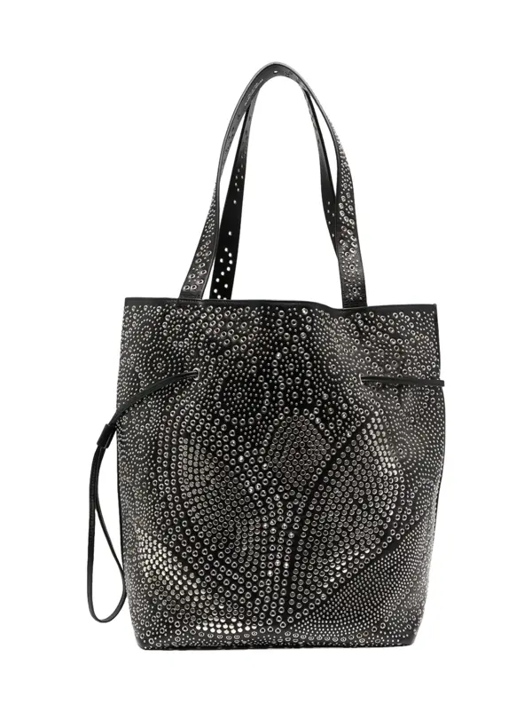 10 CORSO COMO Stud-embellished Shopper Tote - Black