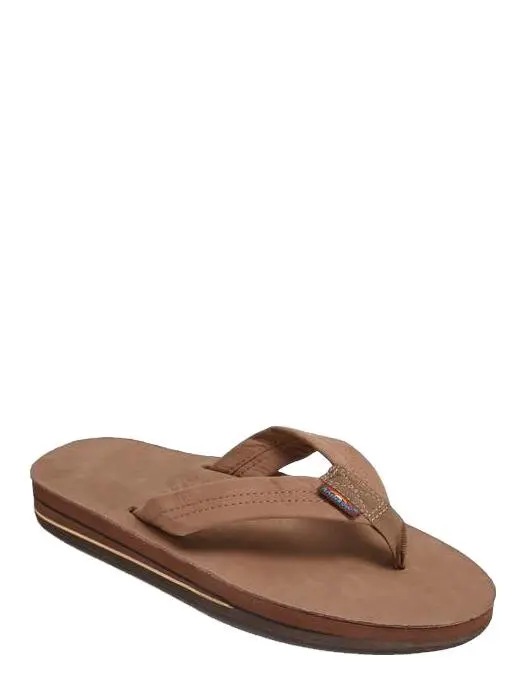 RAINBOW® Rainbow 302alts Double Layer Arch Sandal - Dark Brown