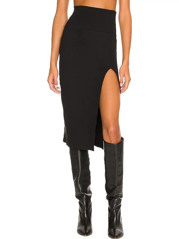 LOVERS AND FRIENDS Liv Midi Skirt - Black