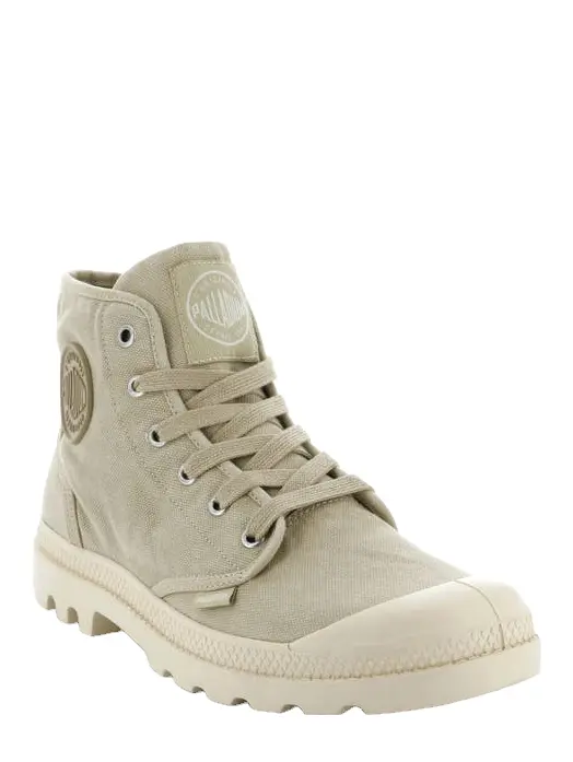 PALLADIUM Pampa Hi Canvas Boot - Sahara Ecru