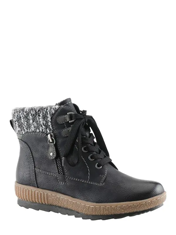 SPRING STEP SHOES Karlene Bootie - Black