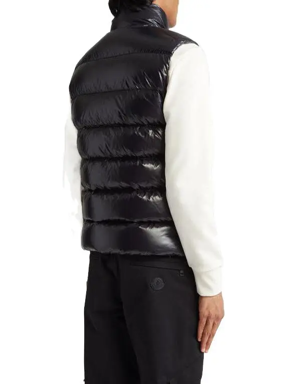 Moncler Tibb Down Puffer Vest - U99-dark Black