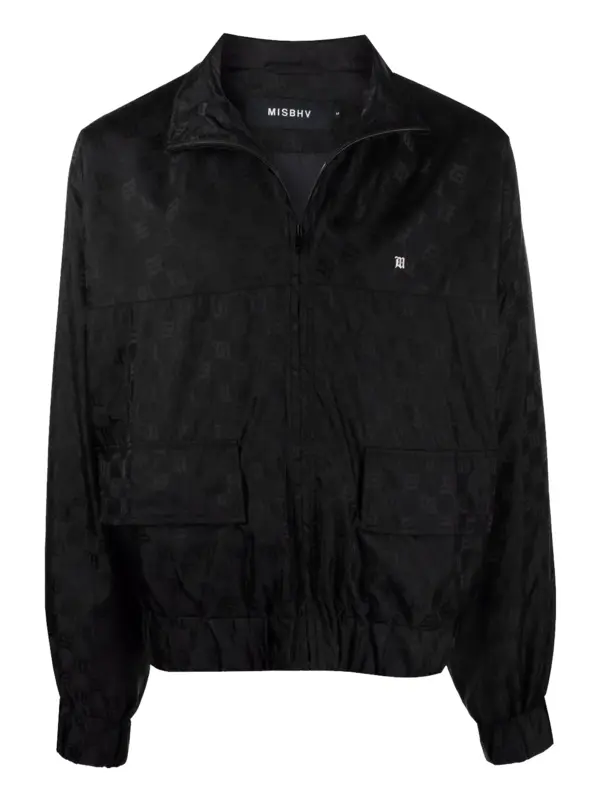 MISBHV Embroidered-logo Jacket - Black