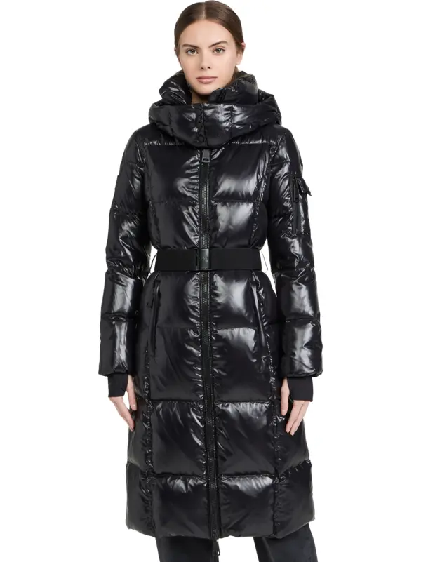 Sam. Long Noho Puffer Jacket - Jet
