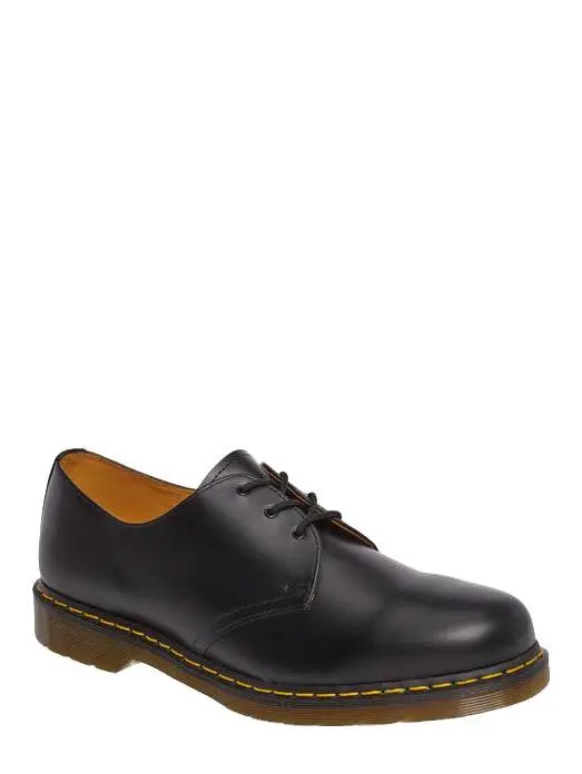 Dr. Martens Plain Toe Derby - Black Smooth