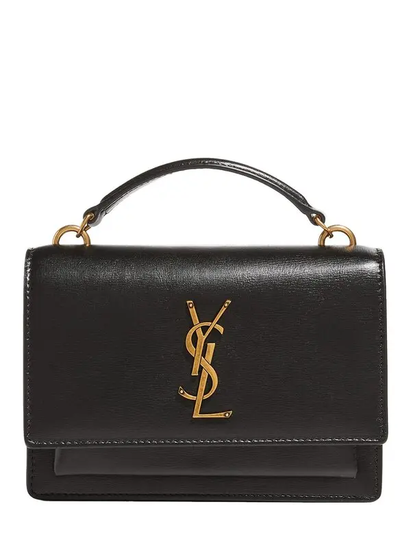 Saint Laurent Sunset Medium Top-handle Bag - Black