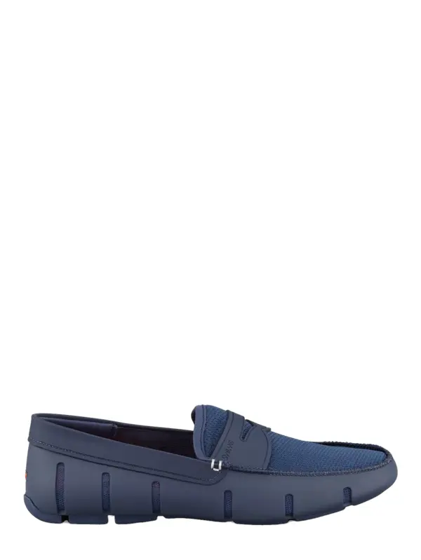 Swims Mesh And Rubber Penny Loafer - Navy