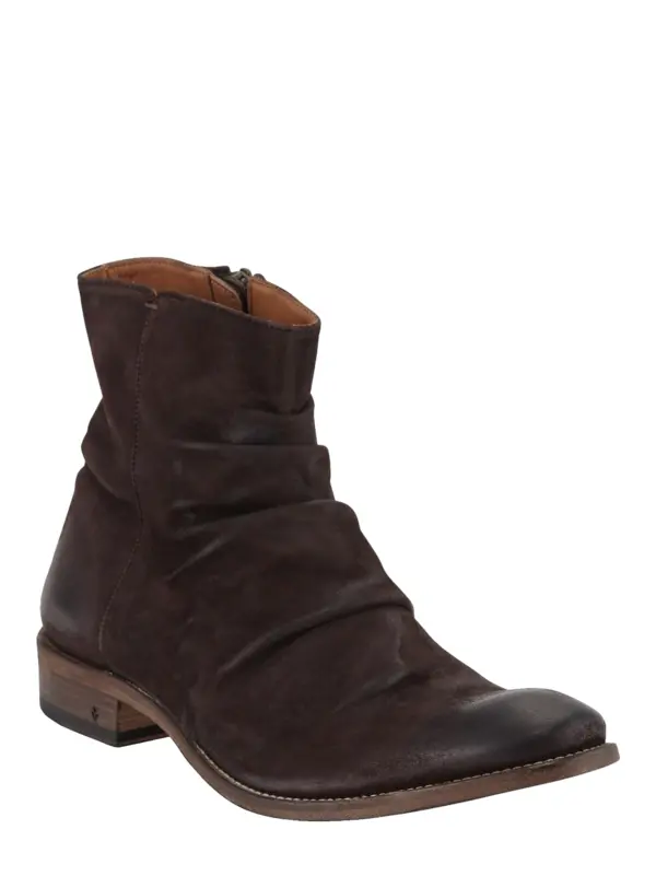 John Varvatos Morrison Sharpei Suede Boots - Brown
