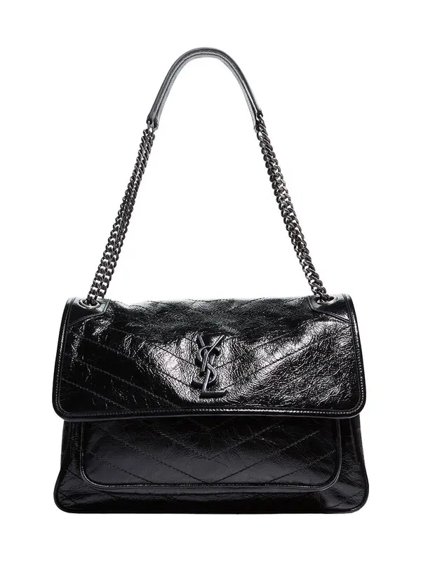 Saint Laurent Niki Large Shoulder Bag - Black
