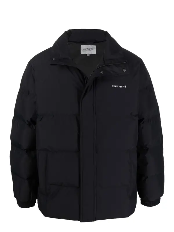Carhartt Work In Progress Logo-print Padded Jacket - Black