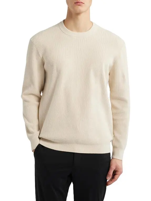 Nn07 Danny 6429 Ribbed Sweater - Ecru