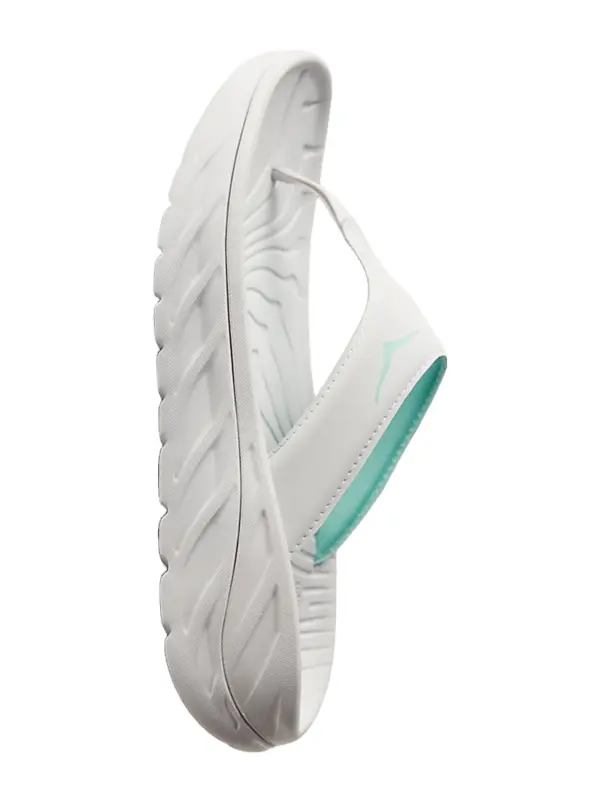 HOKA® Ora Recovery Flip Flops - Cosmic Grey/seafoam