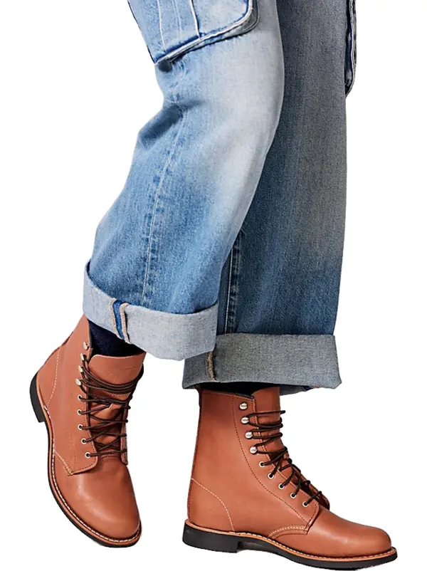 Red Wing Silversmith Leather Boots - Mocha Legacy