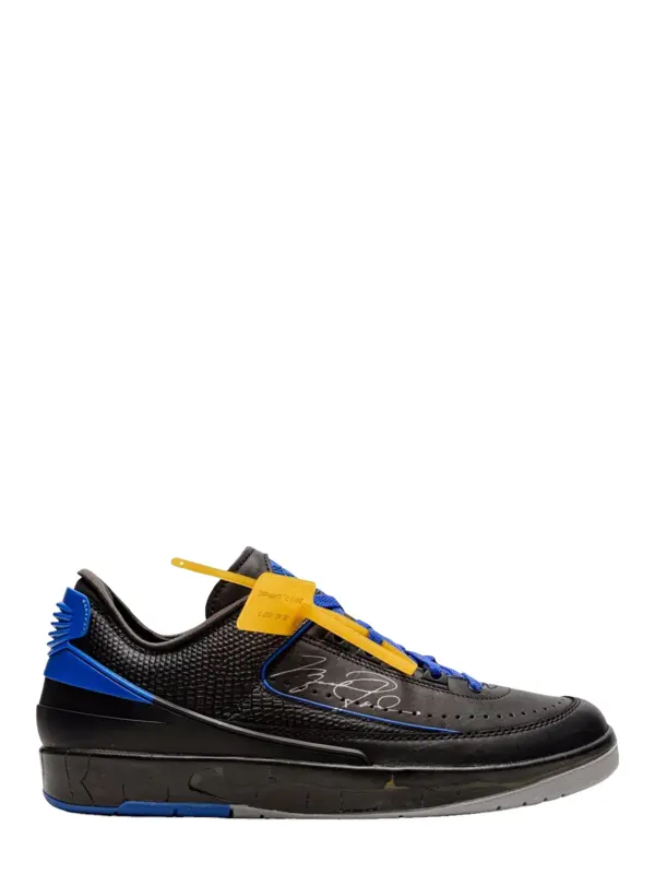 JORDAN X Off-white Air 2 Retro Low Og Sp Sneakers - Black