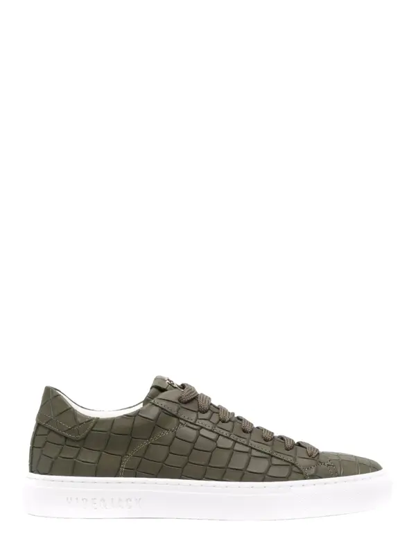 HIDE&JACK Essence Croco Sneakers - Green