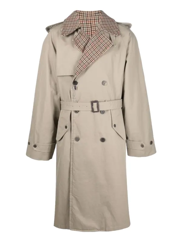 Balenciaga Reversible Trench Coat - Neutrals