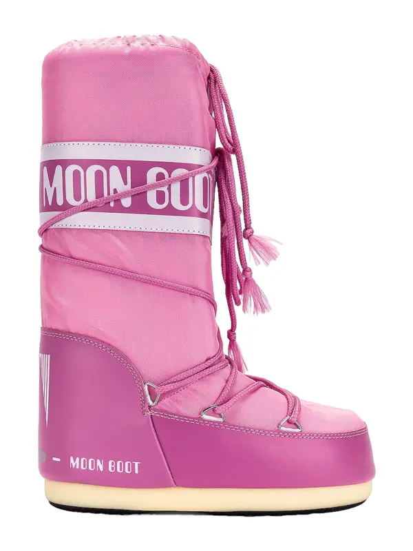 Moon Boot Nylon Boots - Pink
