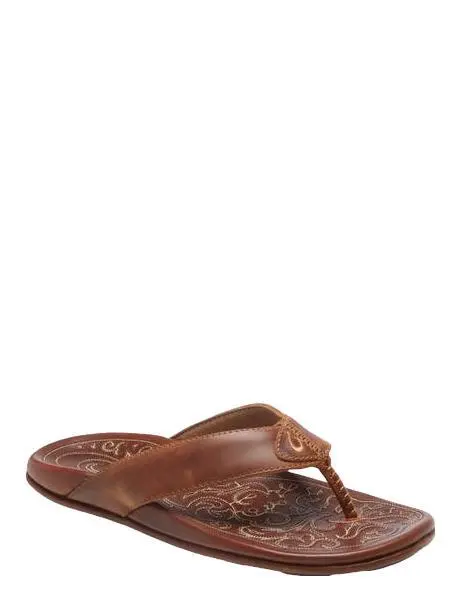 Olukai Mekila Flip Flop - Natural/natural
