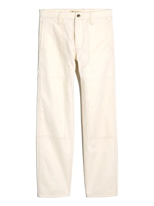 Madewell Relaxed Straight Workwear Pants - Vintage Canvas