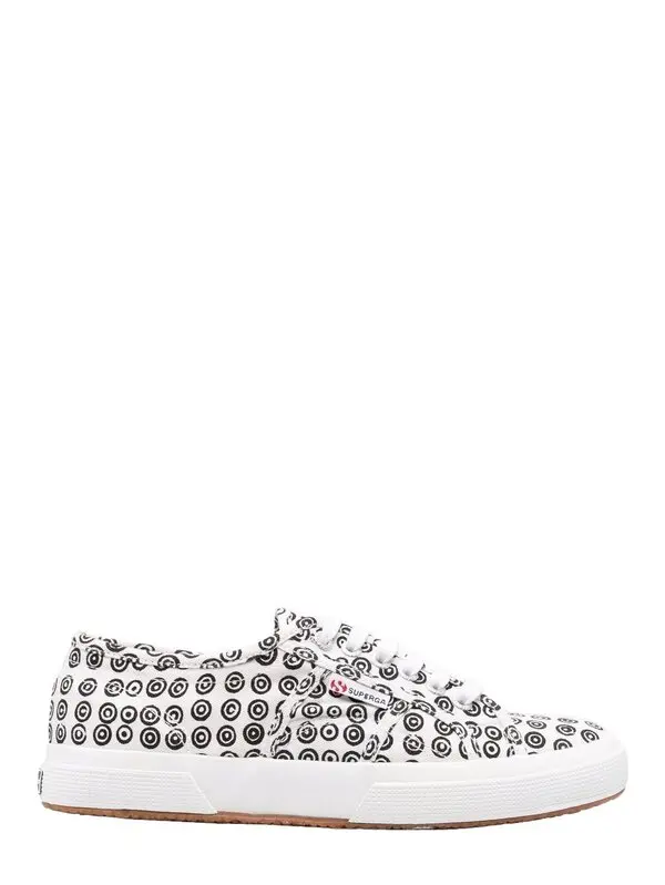 Superga Graphic-print Low-top Sneakers - White