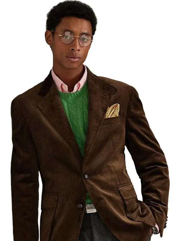 Ralph Lauren The Rl67 Corduroy Jacket - Chestnut