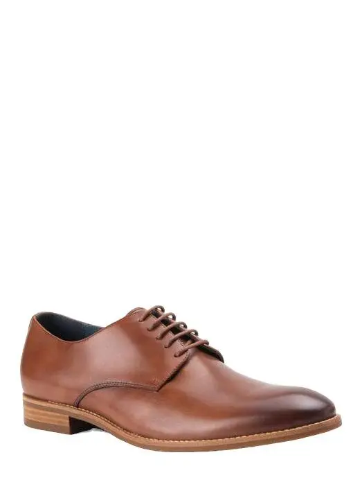 BLAKE MCKAY Damon Plain Toe Derby - Cognac