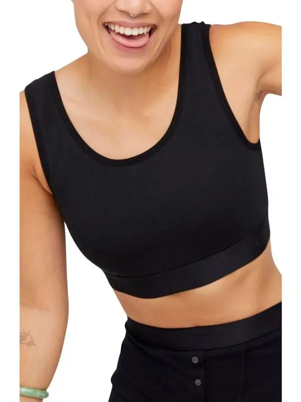 TOMBOYX Compression Top - Black