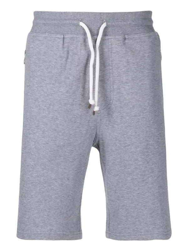 Brunello Cucinelli Knee-length Track Shorts - Grey