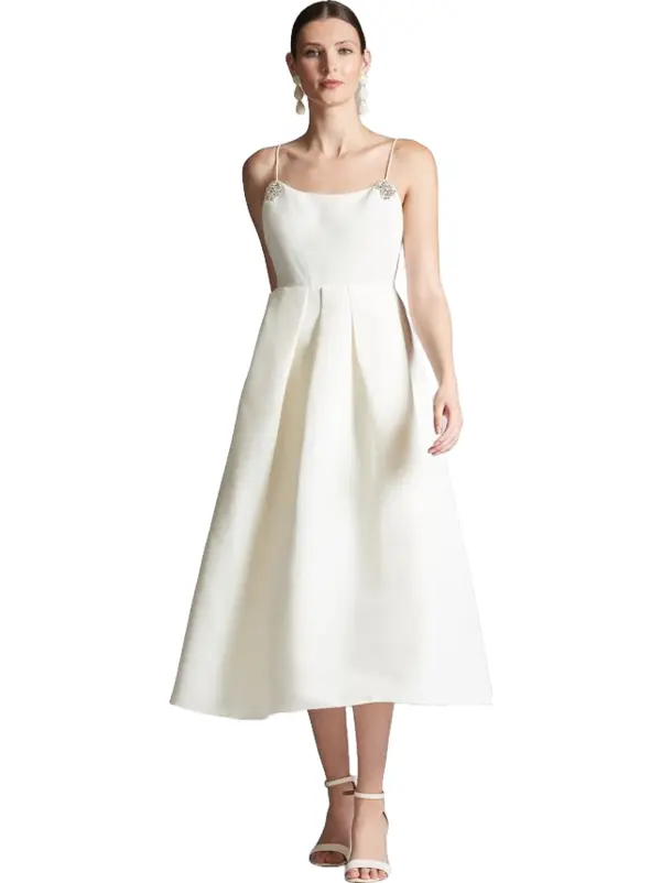 Sachin & Babi Audra Tea-length Dress - Neutral