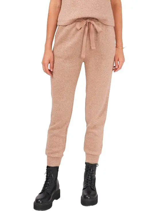 1.State Sparkle Joggers - Caramel Cream