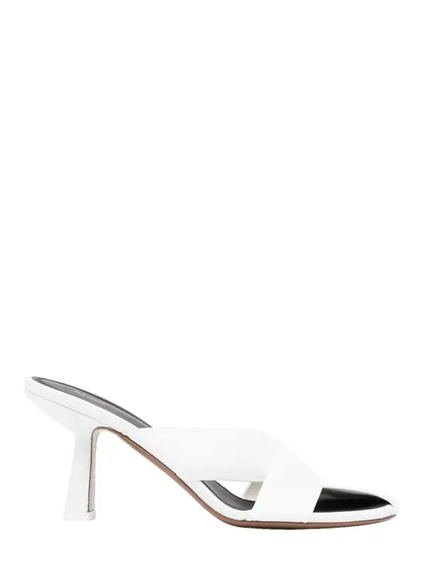 NEOUS Ogma Knit Mules - White