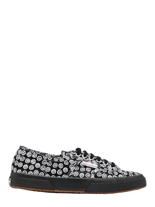 10 CORSO COMO Graphic Print Low-top Sneakers - Black