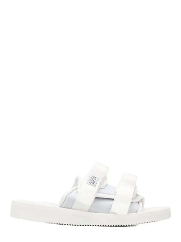 Suicoke Touch-strap Slides - White