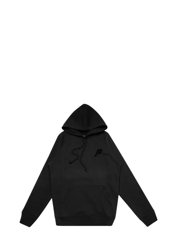 PALACE Flocka Drawstring Hoodie - Black