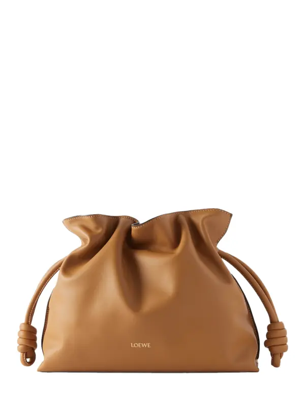Loewe Flamenco Leather Bag - Brown
