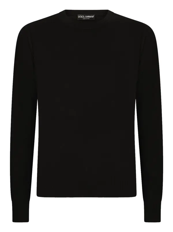 Dolce & Gabbana Round-neck Jumper - Black