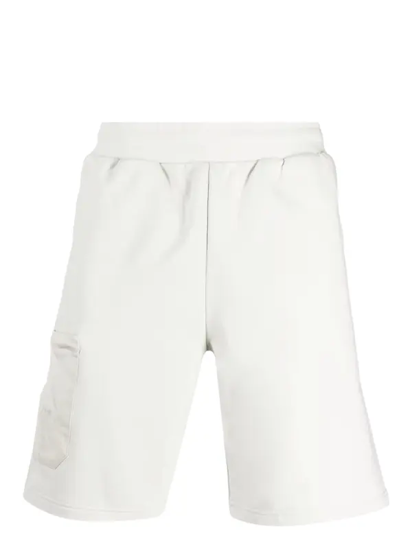 A-COLD-WALL* Embroidered Logo Track Shorts - Neutrals