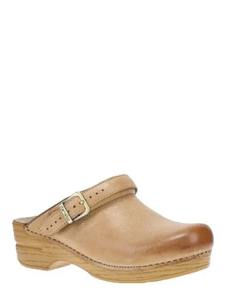 Dansko Ingrid Clog - Honey Distressed