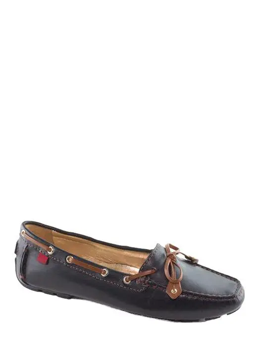 MARC JOSEPH NEW YORK Cypress Hill Loafer - Black/ Cognac Napa