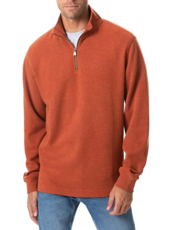 Rodd & Gunn Alton Ave Pullover Sweatshirt - Terracotta