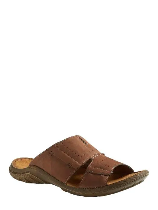 Josef Seibel Logan 21 Slide Sandal - Nut Leather